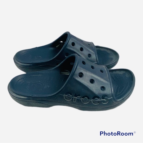 CROCS | Shoes | Crocs Baya Slide Sandal Unisex Kids Sz4 6 | Poshmark